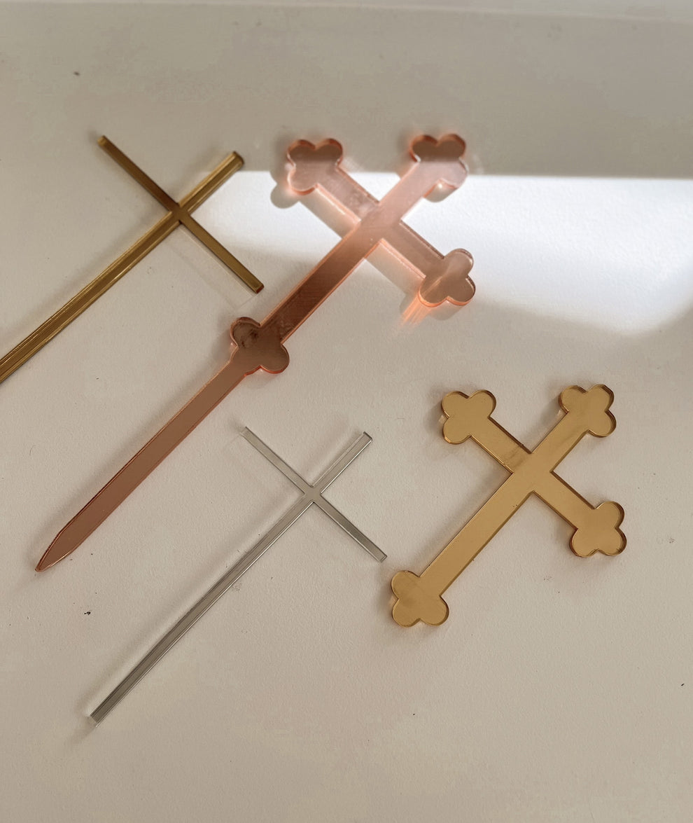 Cross Cake Toppers/Froppers – Madepersonalbyj